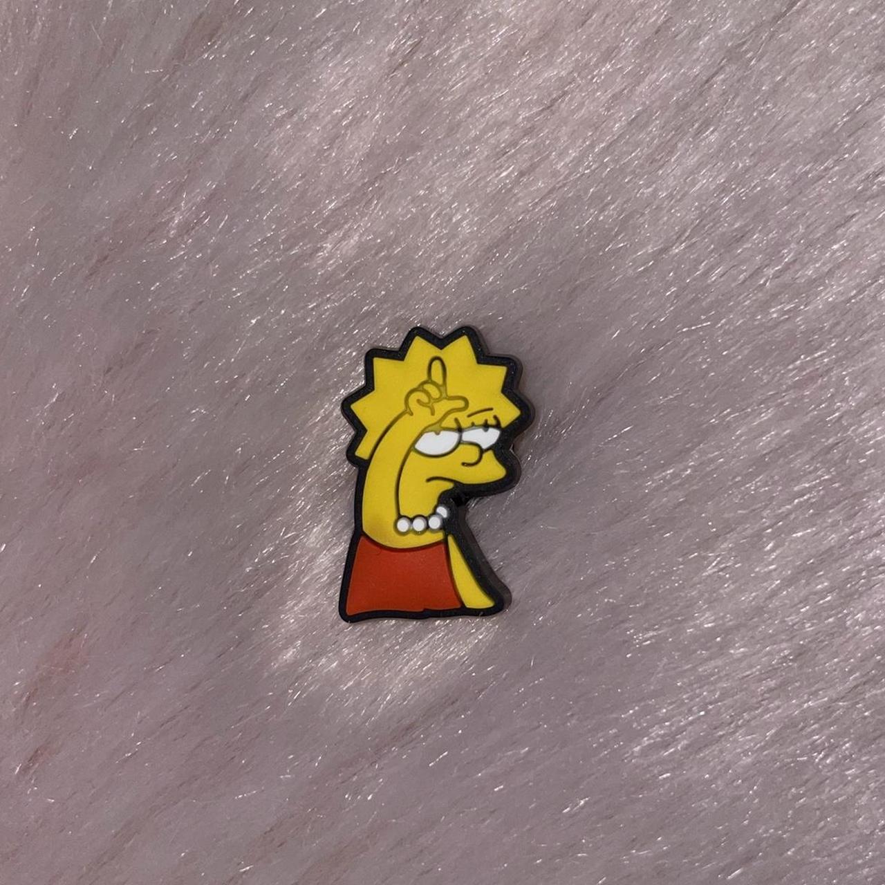 Lisa Simpson croc charm, any 3 for £5 🤍 - Depop