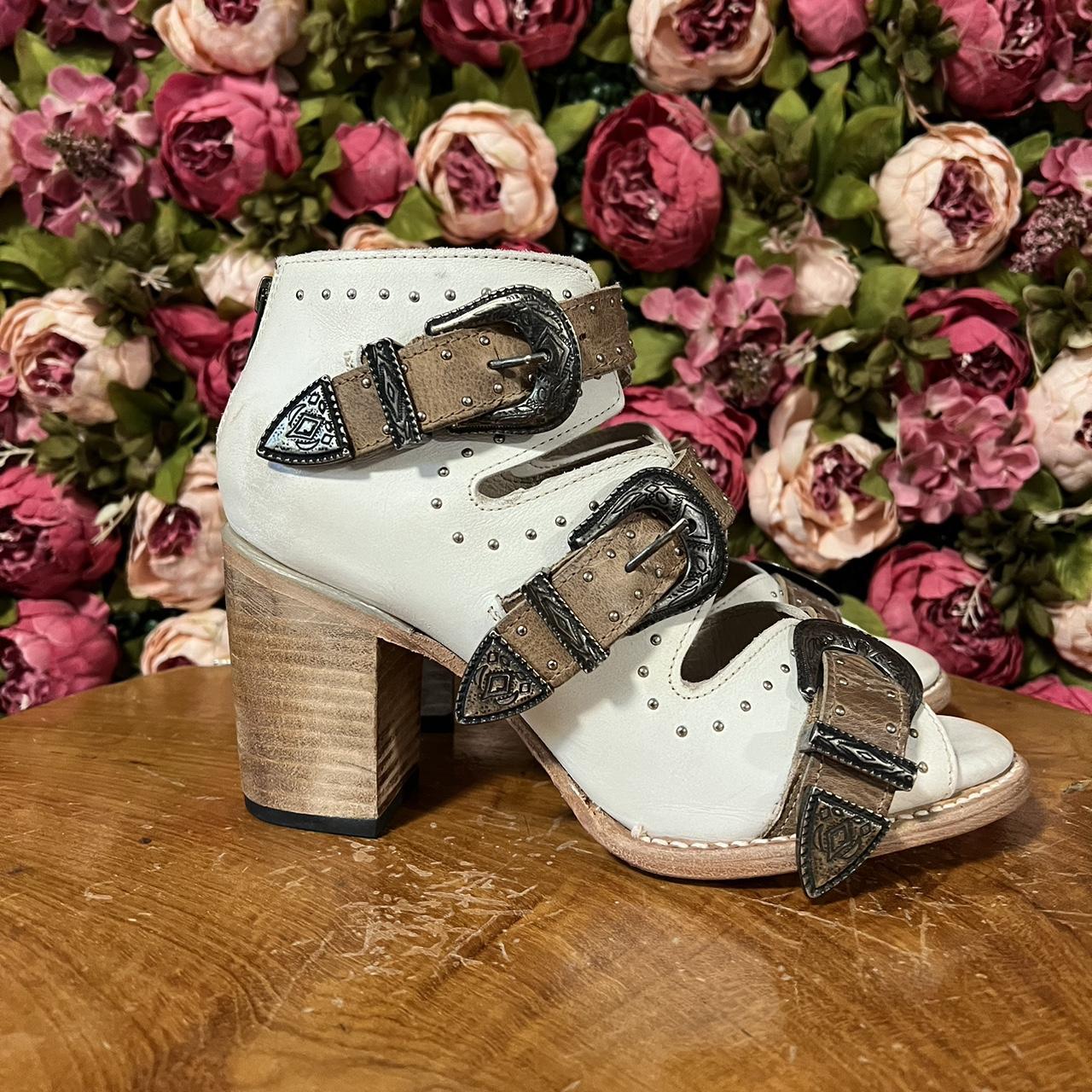 Freebird by Steve. Violet buckle heels!! New never... | Depop