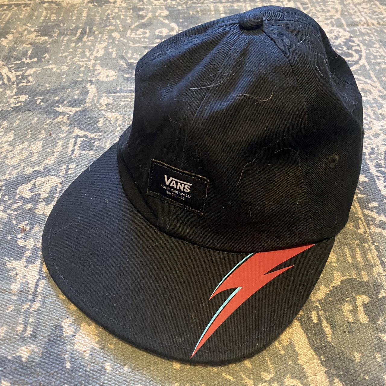 Vans Women's Black and Pink Hat | Depop