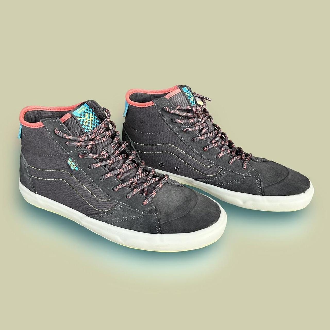 VANS LIZZIE TRANSLUCENT GREY SKATE SHOES | 11 Used... - Depop