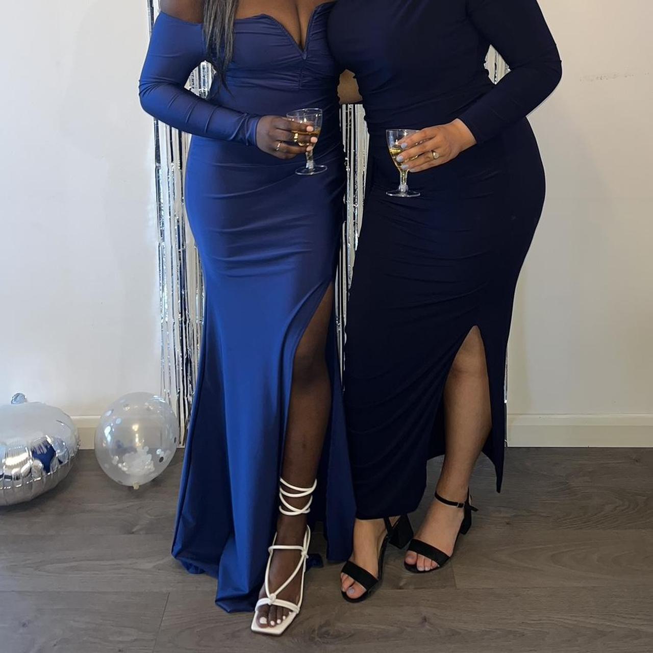 Blue ball dress from babyboo🤍worn once for a couple... - Depop