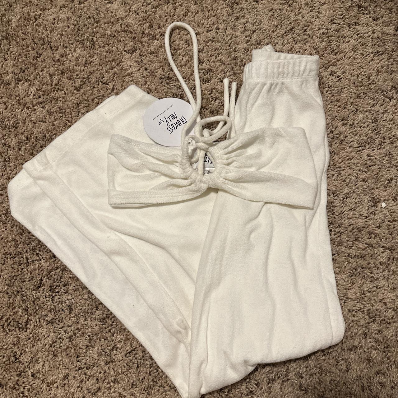 Princess Polly white set never worn - Depop