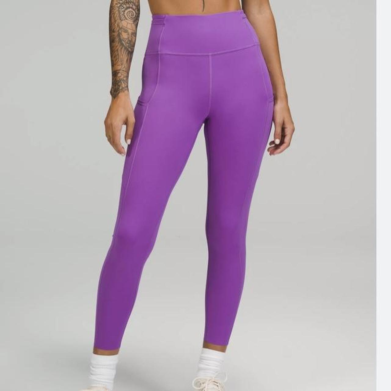 Lululemon Women's Purple Leggings | Depop