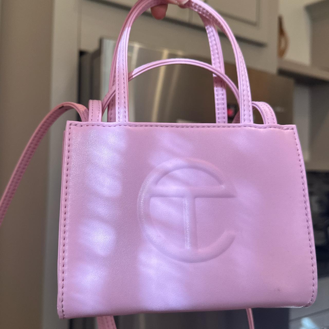 Bubble gum pink telfar. Small. Price negotiable. - Depop