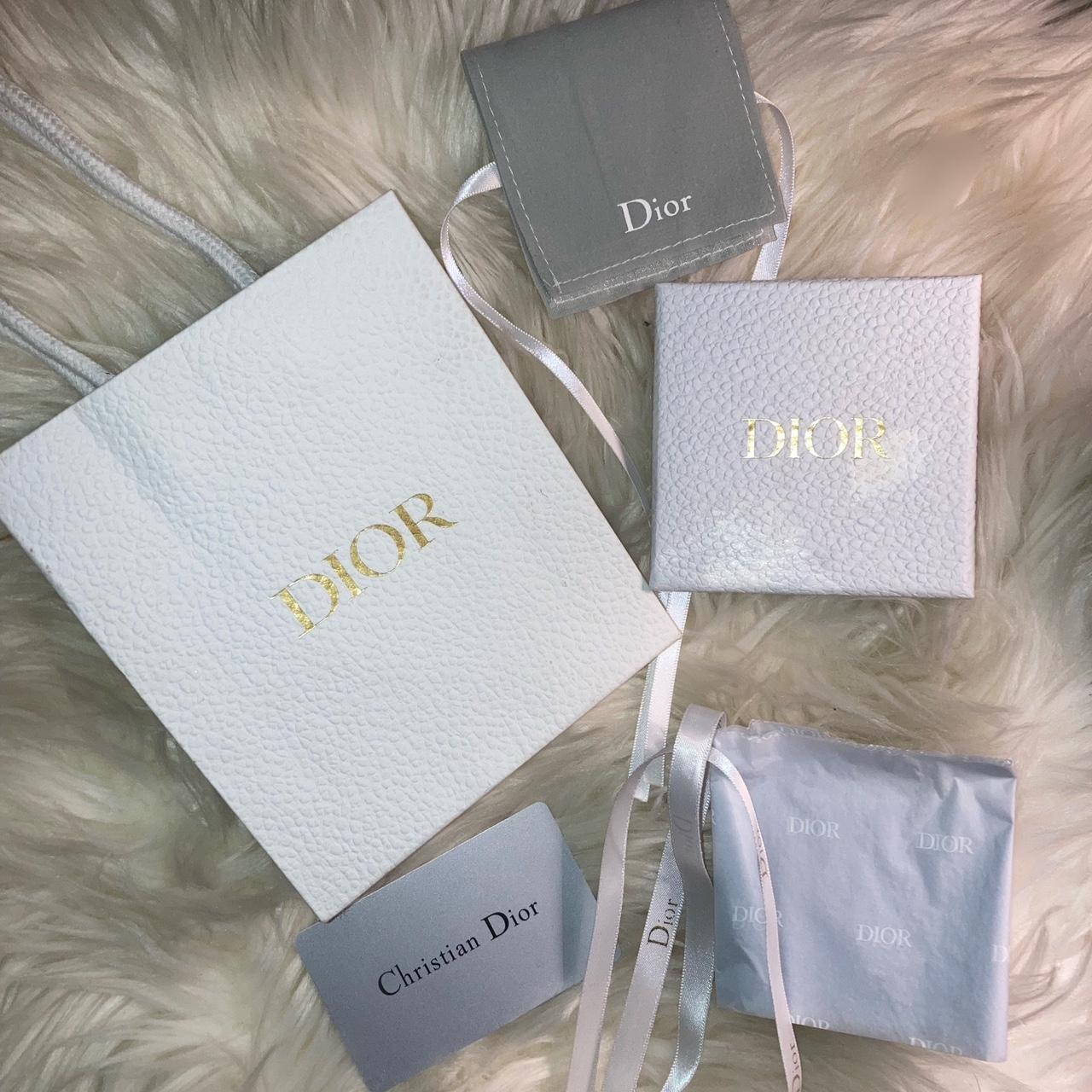 Dior White and Gold Cards-invitations-gift-wrap | Depop
