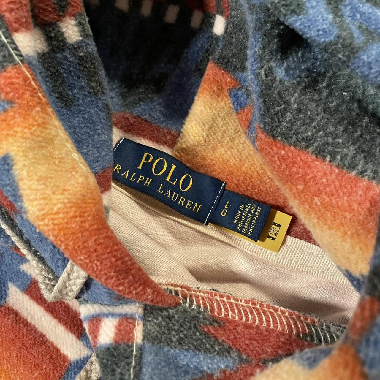 Polo Ralph Lauren Southwestern Aztec Pullover Hoodie... - Depop