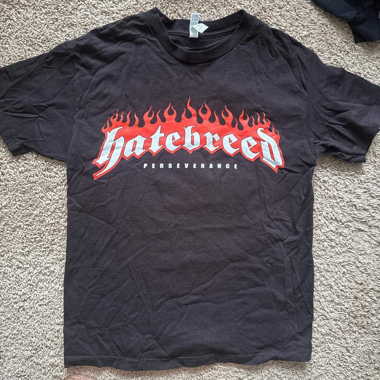 Hatebreed Perseverance shirt. Size medium, great... - Depop