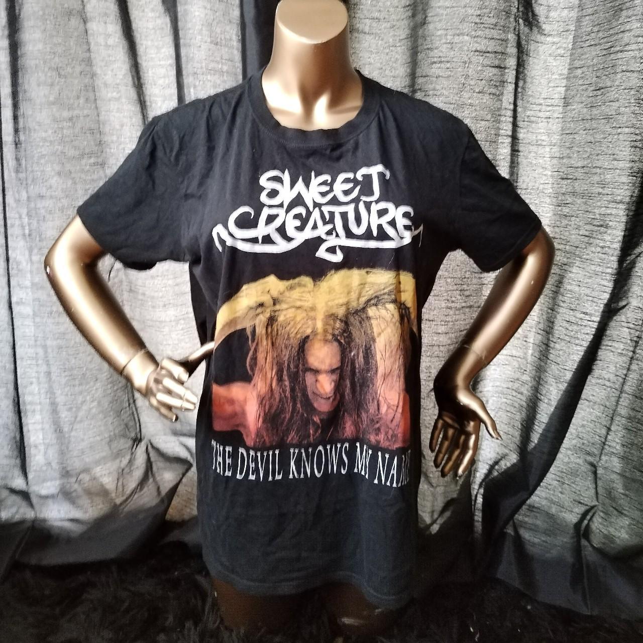 Sweet Creature t shirt size Large Crashdiet sleeze... - Depop