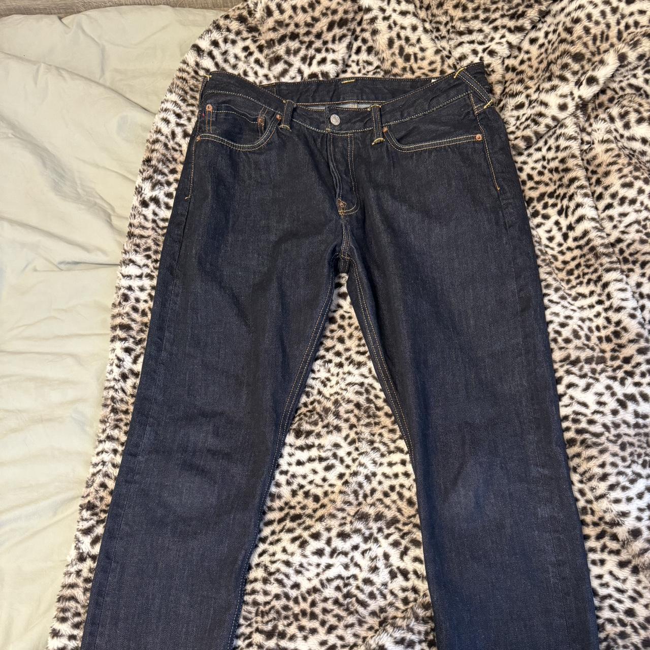 Authentic Evisu jeans W34 L34 Rare pink logo on... - Depop