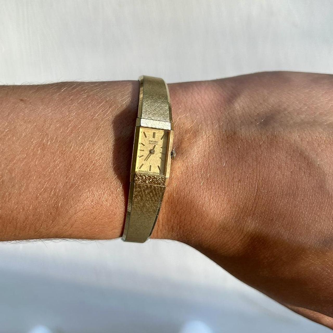 Obsessed with this gold SEIKO snake chain watch 🤍... - Depop