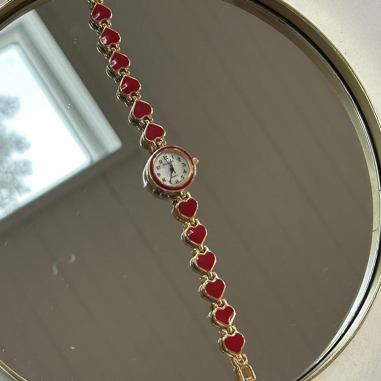 Red heart watch ️ ‼️ PLEASE PAY THROUGH DEPOP, NOT... - Depop