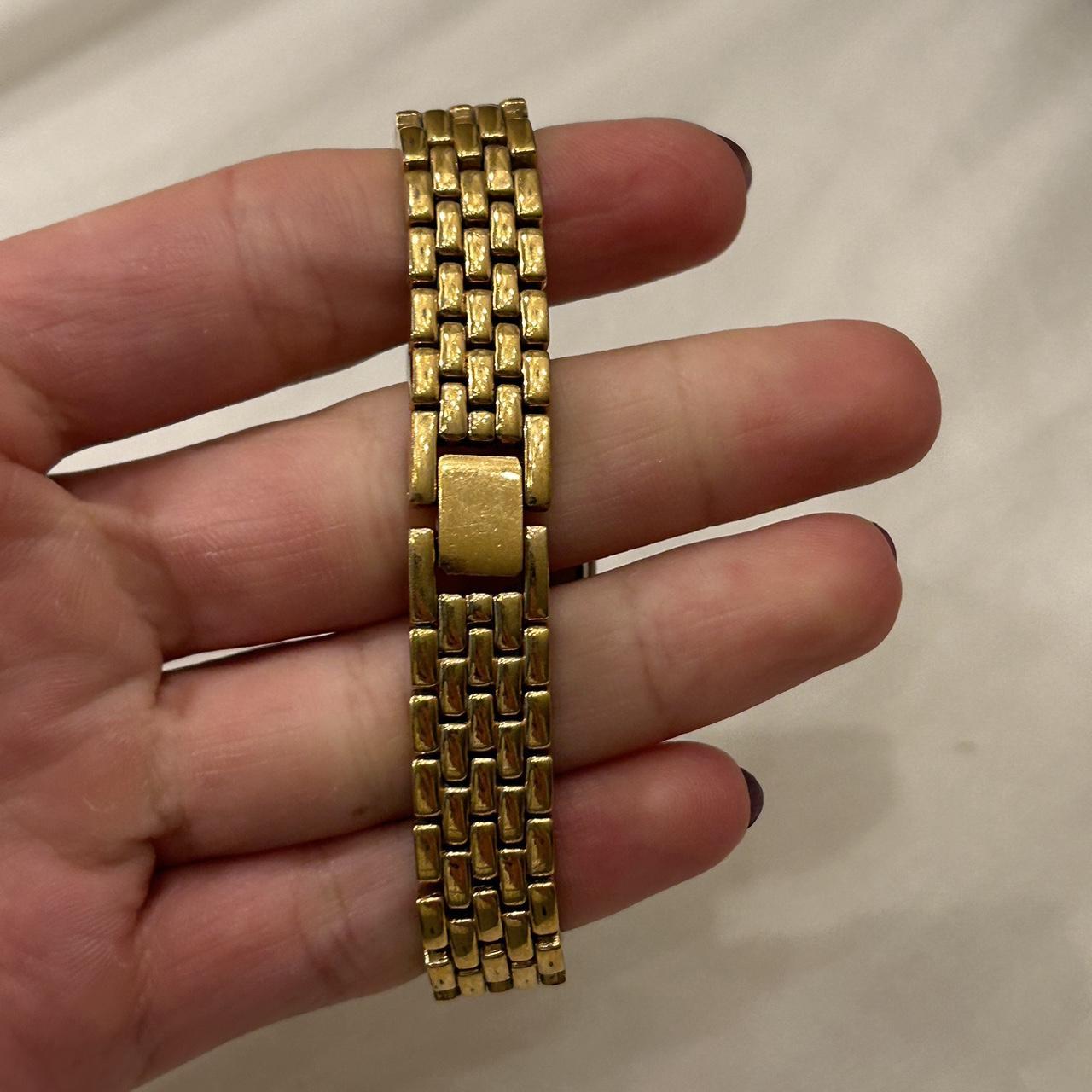 Elegant gold tank style watch - all gold 🔓 ‼️ PLEASE... - Depop