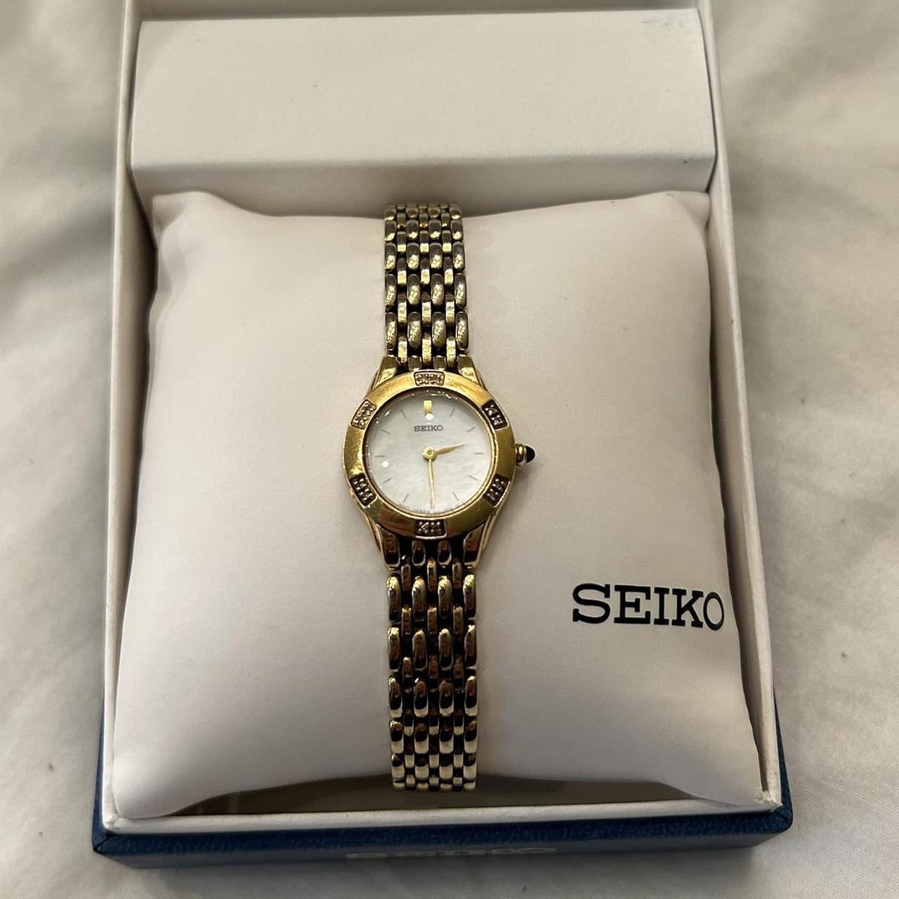 Stunning gold seiko watch 😍 originally $375!! ‼️... - Depop