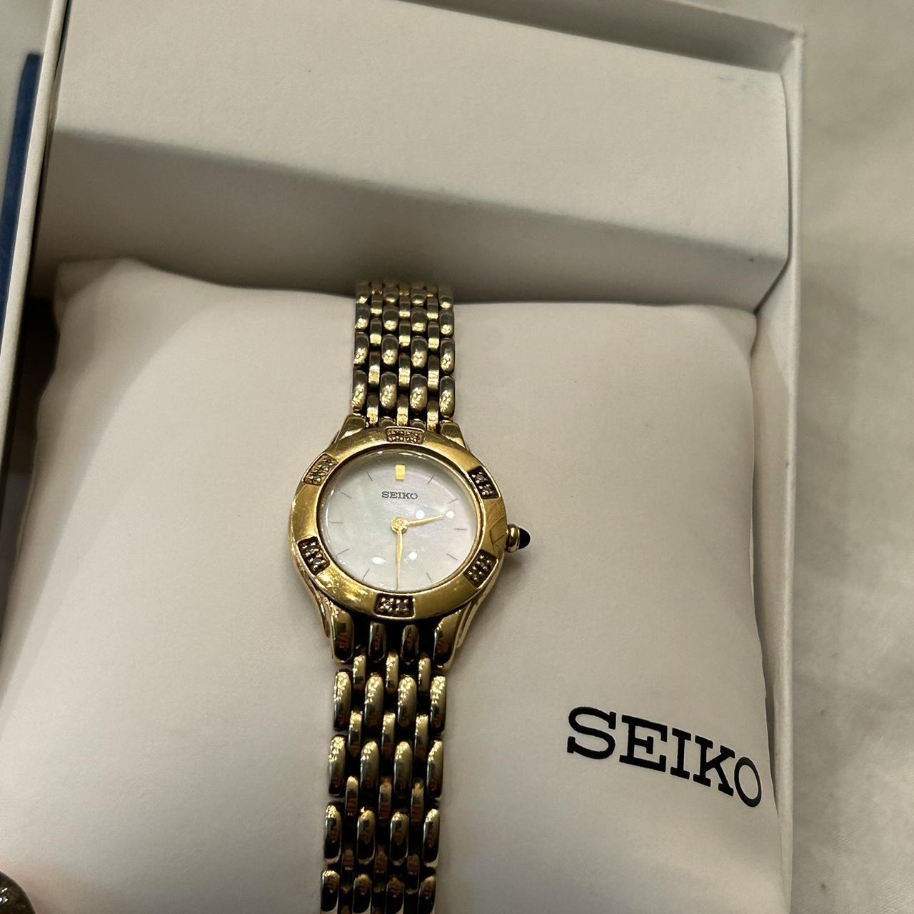 Stunning gold seiko watch 😍 originally $375!! ‼️... - Depop