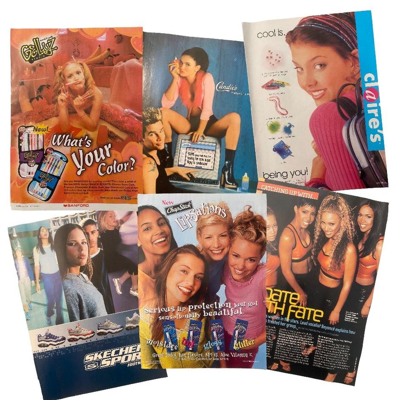 y2k magazine page bundle would make the cutest wall... - Depop