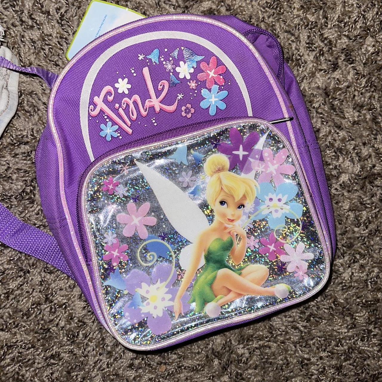 Purple tinker bell backpack brand new #tinkerbell... - Depop