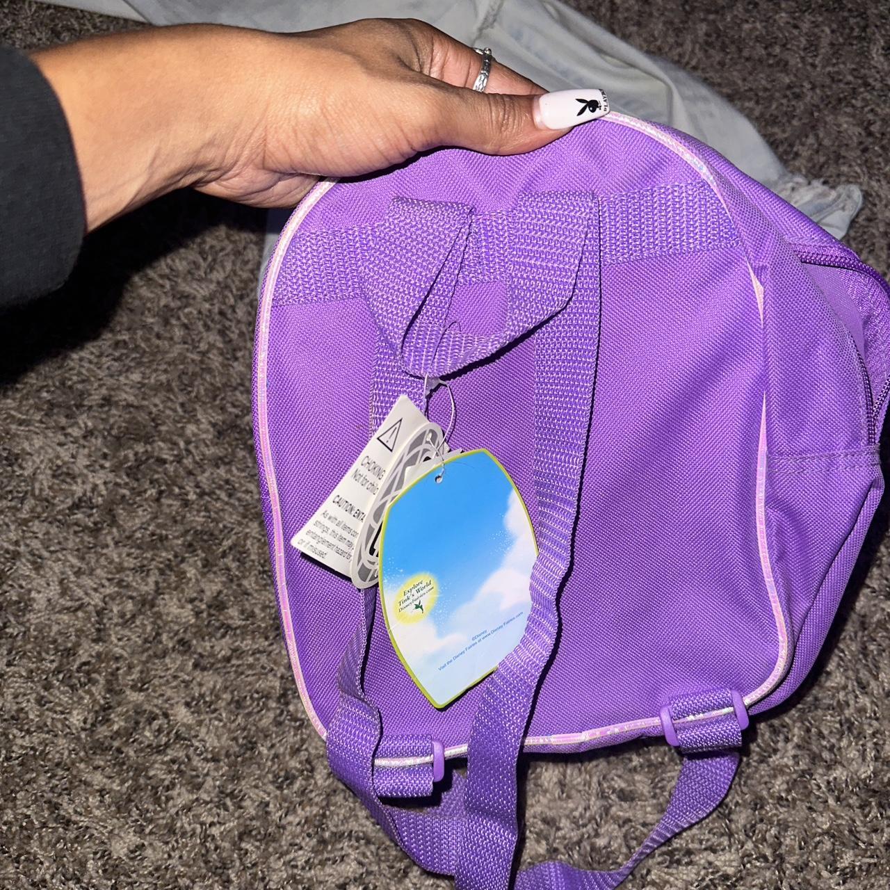 Purple tinker bell backpack brand new #tinkerbell... - Depop