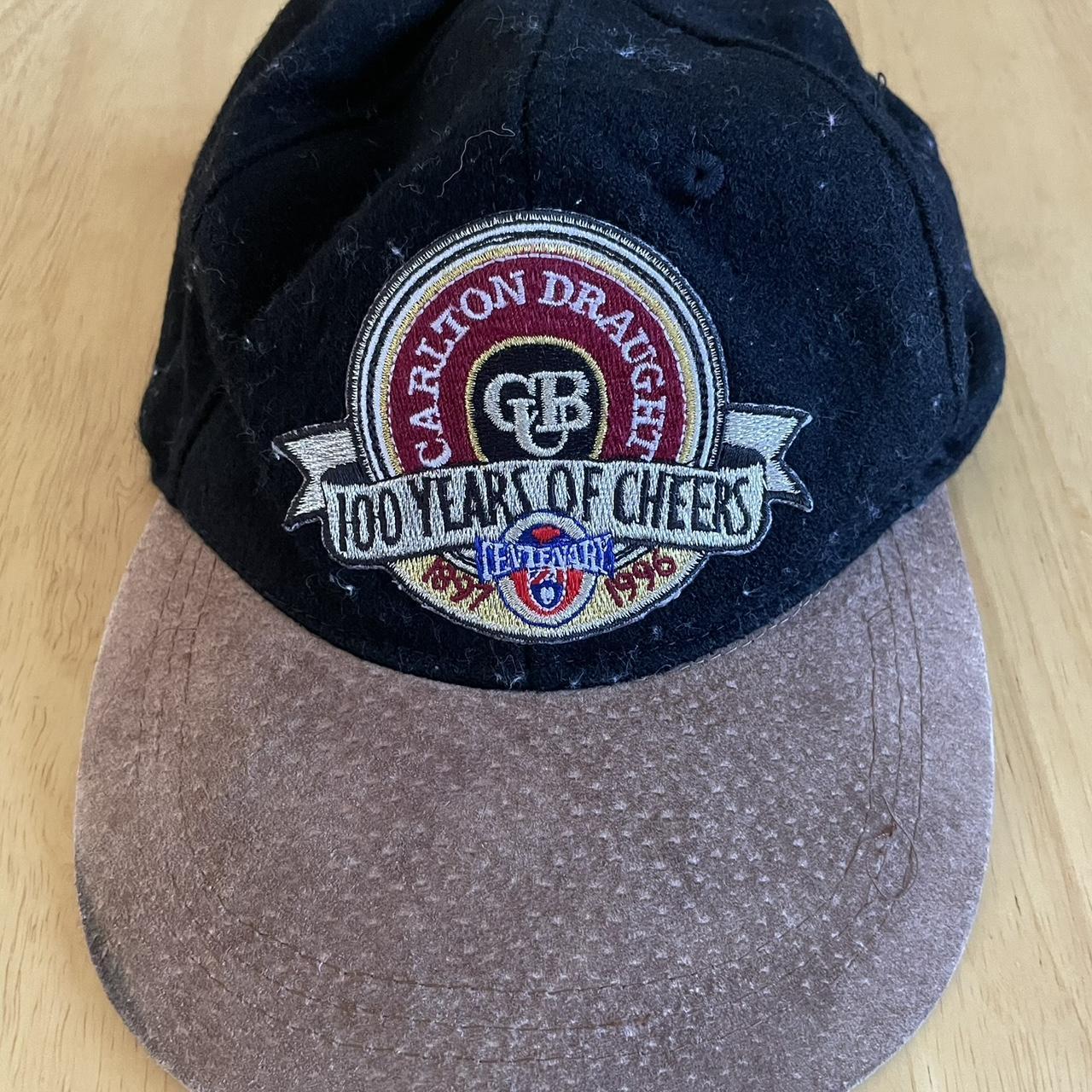 Vintage 100 years of Carlton draught hat From 1996... - Depop