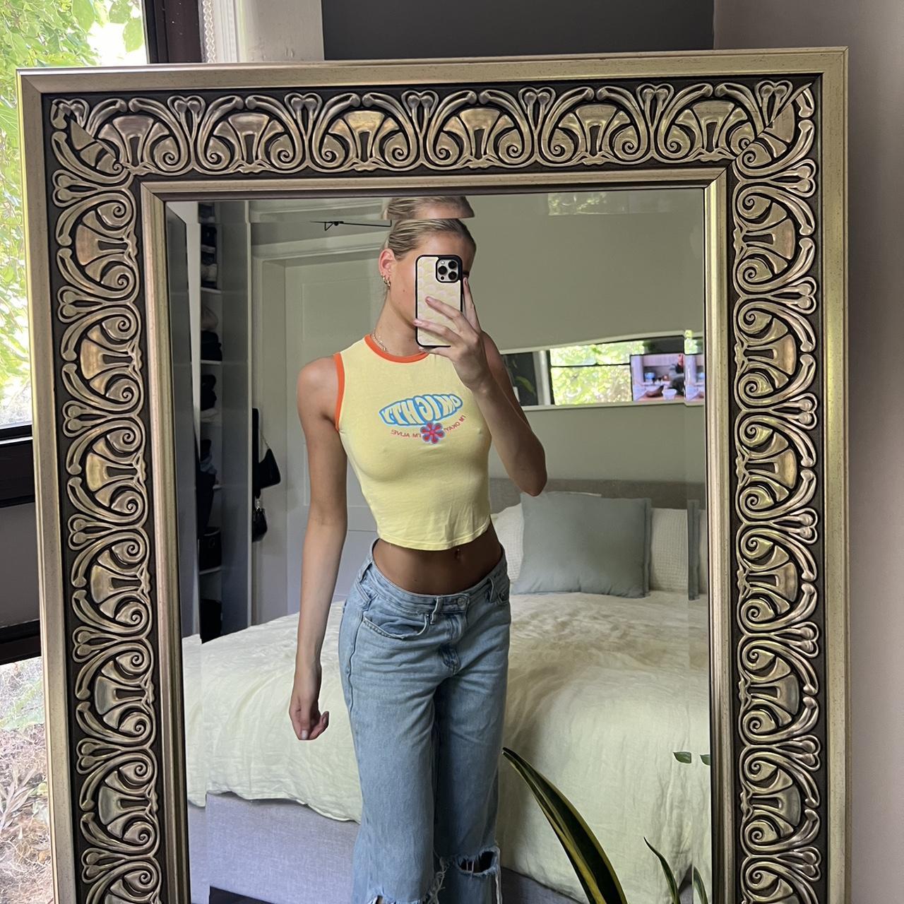 Omighty tank only worn a few times xs super... - Depop