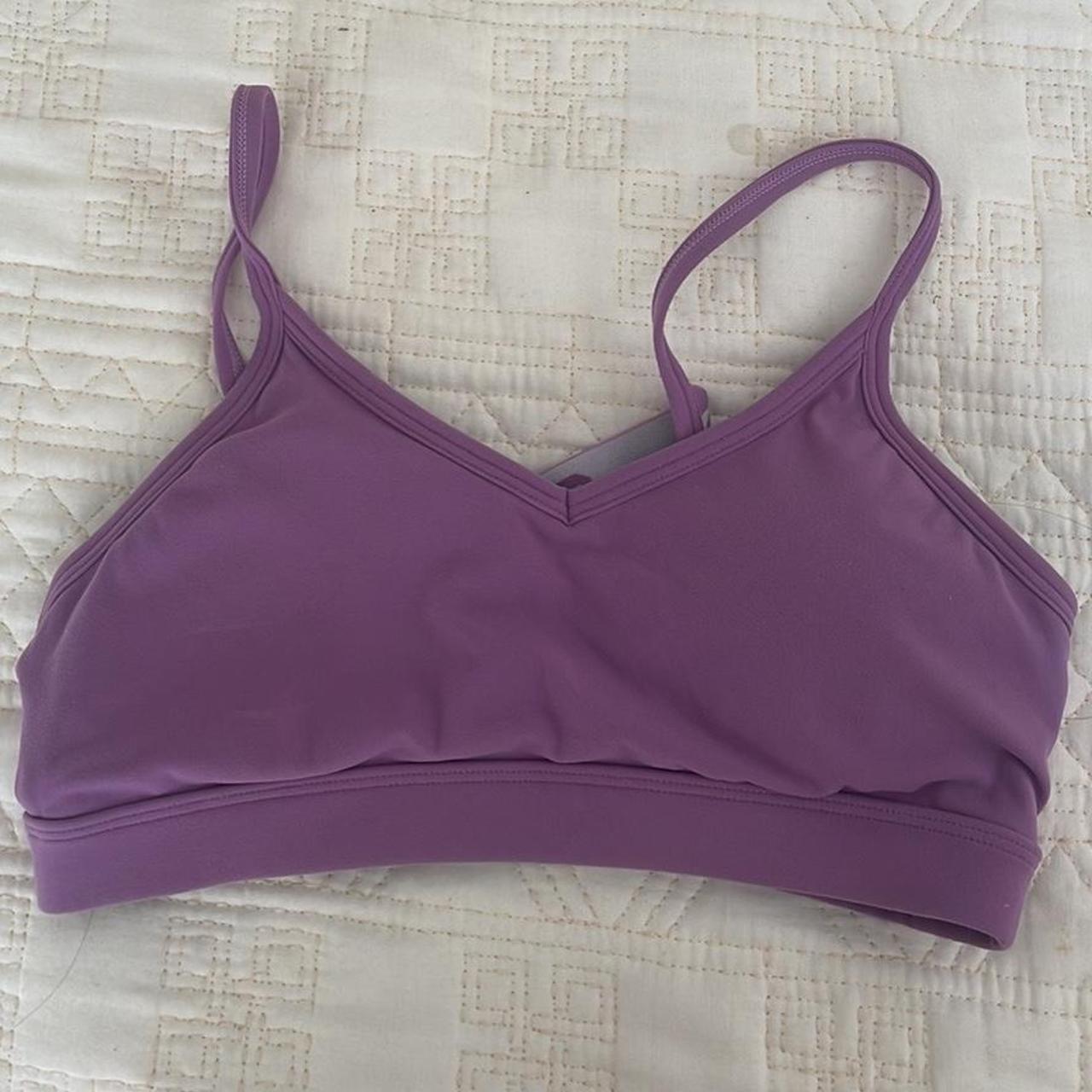 Echt purple sports bra Really good support and... - Depop