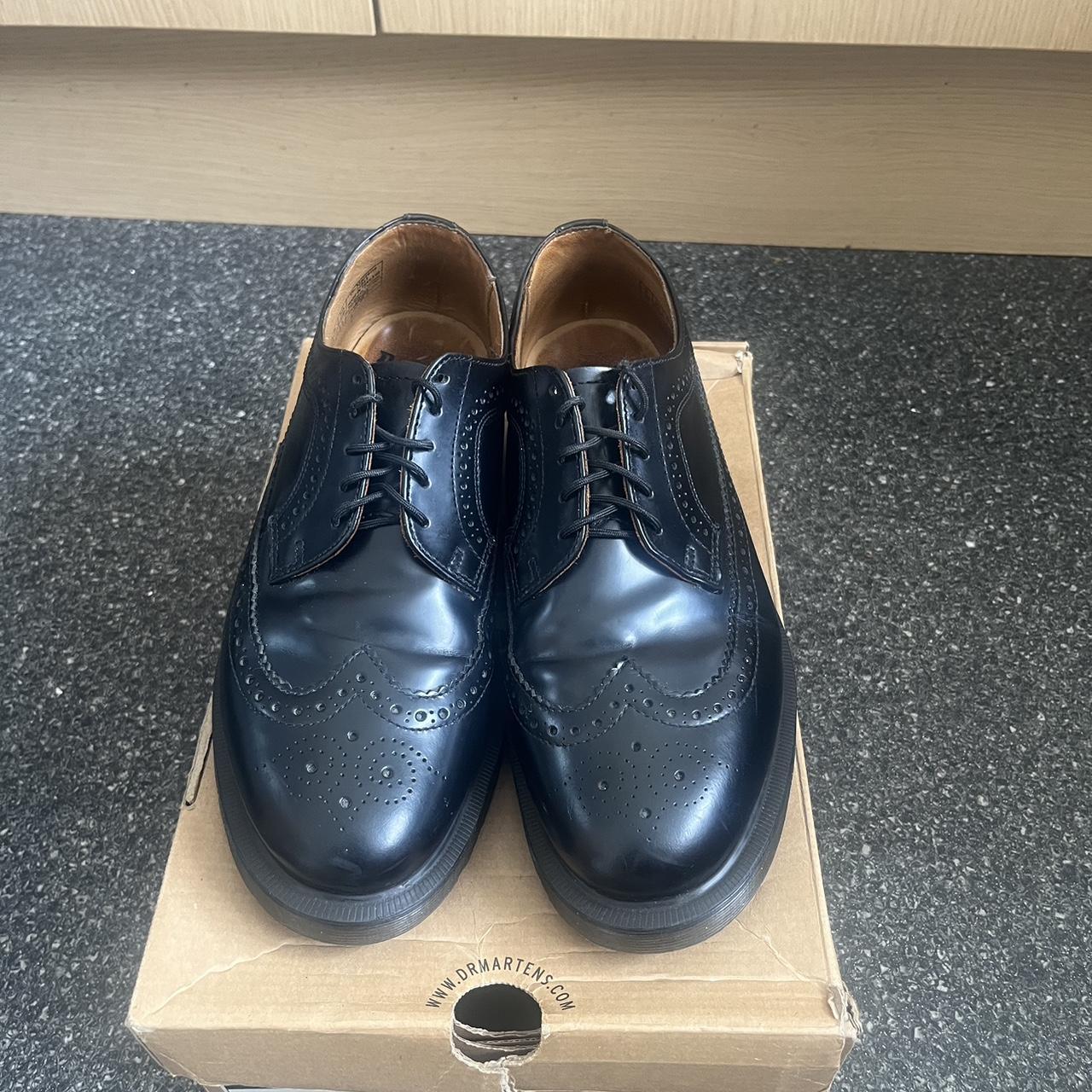 DR. MARTENS // BROGUES // BLACK Dr. Marten brogues... - Depop
