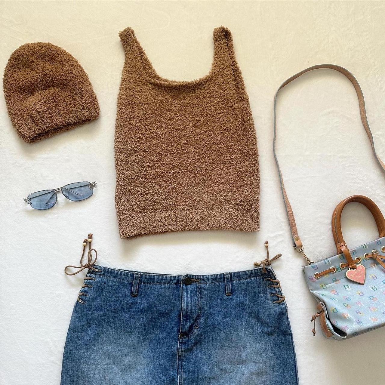 Skims matching set! Fuzzy hat and tank Size... - Depop