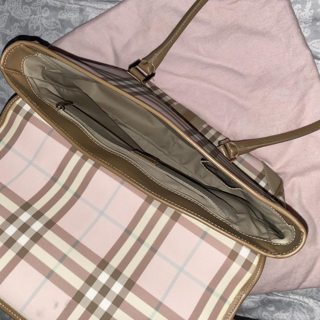 Authentic Vintage Burberry Orchard Pink House Check... - Depop