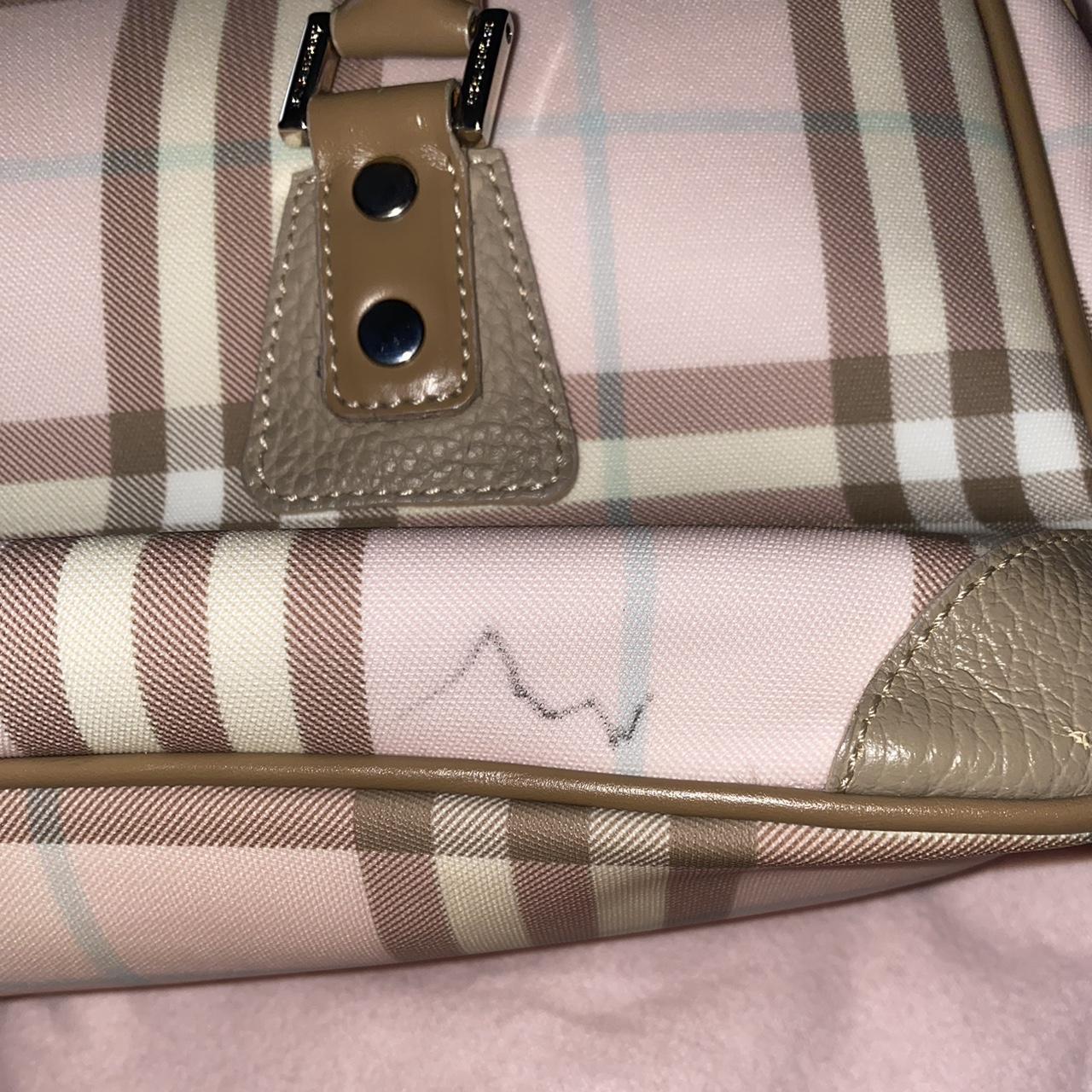 Authentic Vintage Burberry Orchard Pink House Check... - Depop