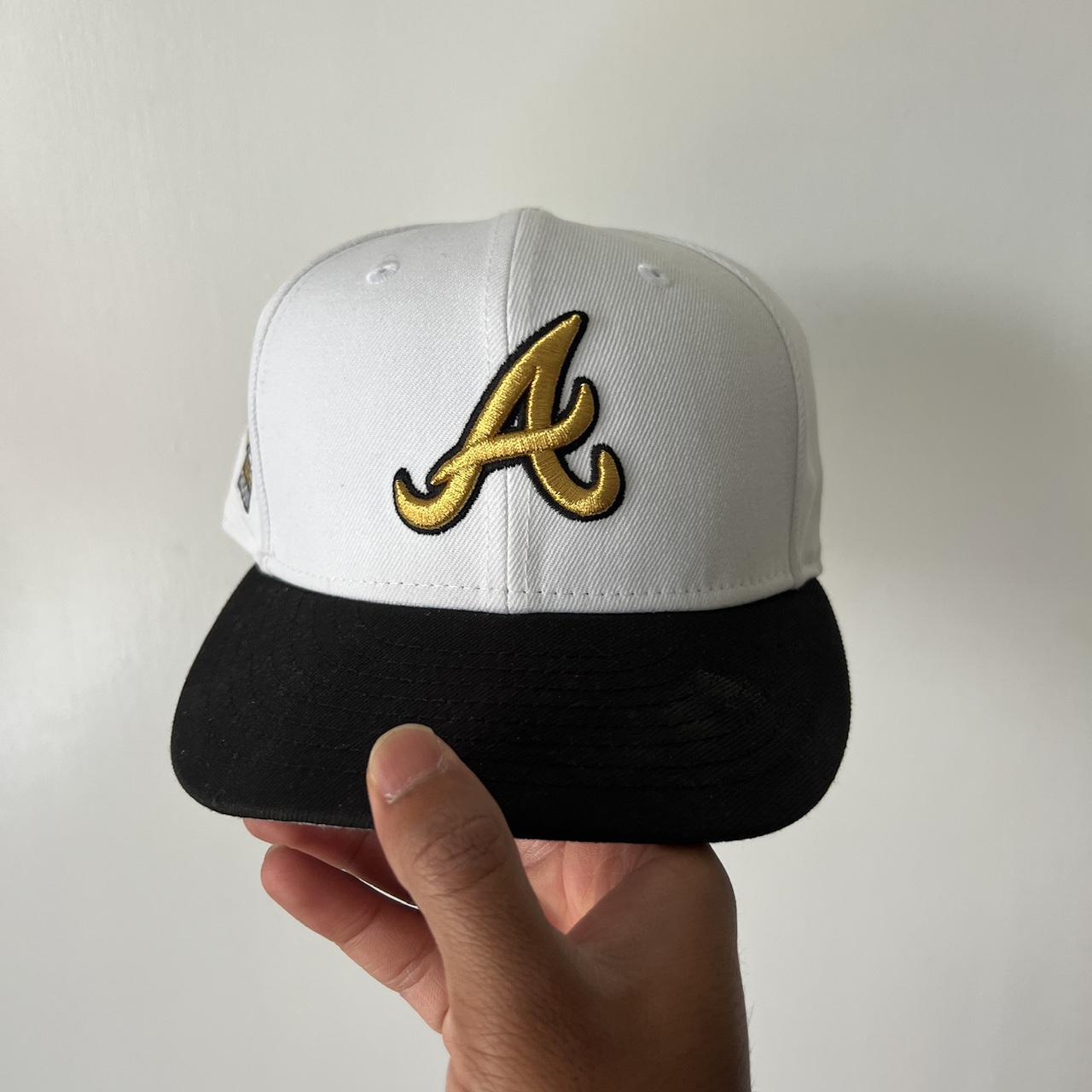 Atlanta Braves 1995 World Series Championship Fitted... | Depop