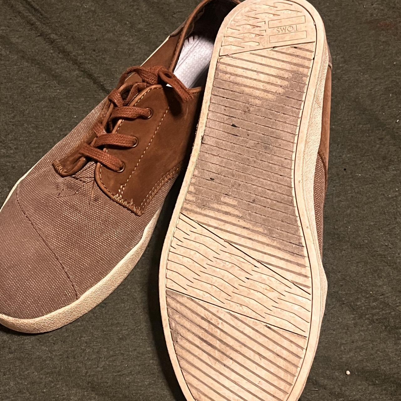 Toms sneakers. Size 10.5 *NO Insole... - Depop