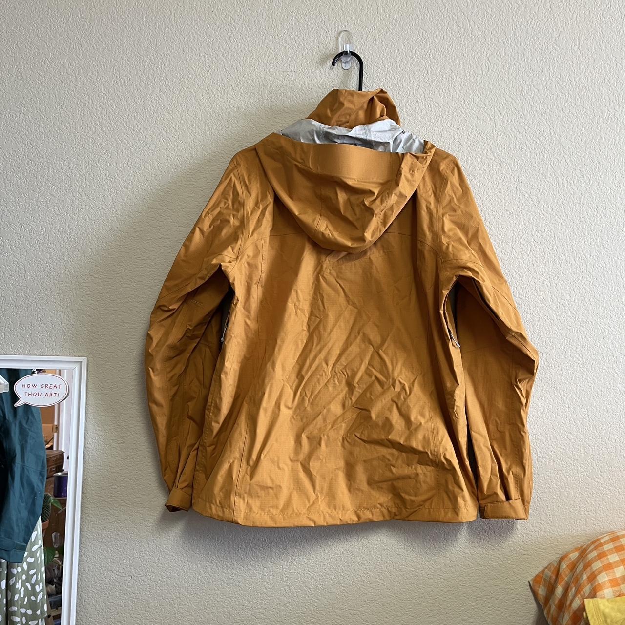 REI Rainier yellow women’s rain jacket! The happiest... - Depop