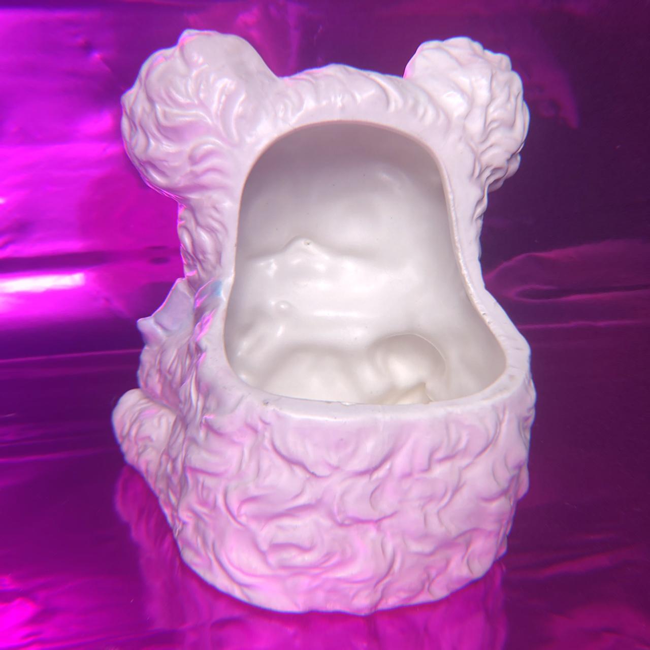 Sweet big eyed teddy bear planter Brand: Inarco... - Depop