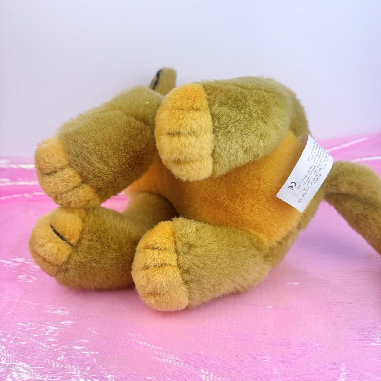 Vintage 90s plush simba. Disney store 13” tall with... - Depop