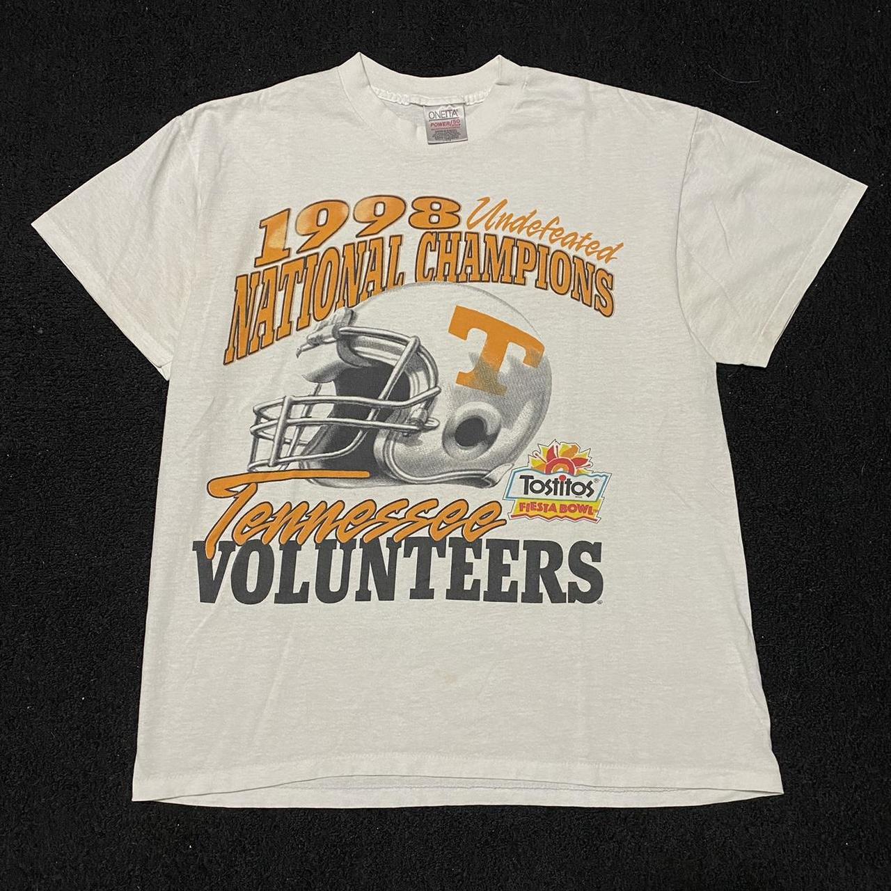 Vintage Tennessee Football Championship Shirt... - Depop