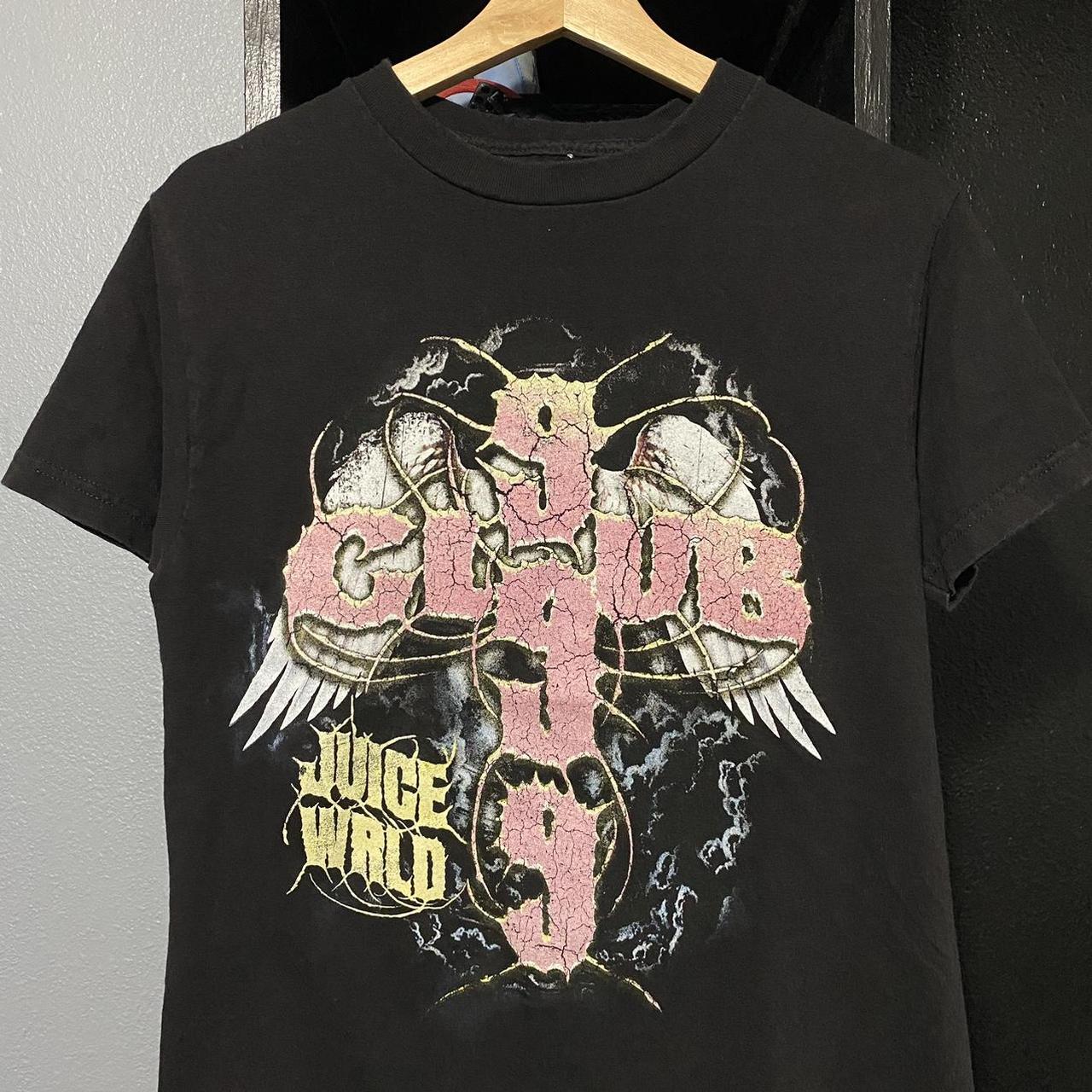 Juice Wrld 999 Club Shirt Size Small Measurements... - Depop