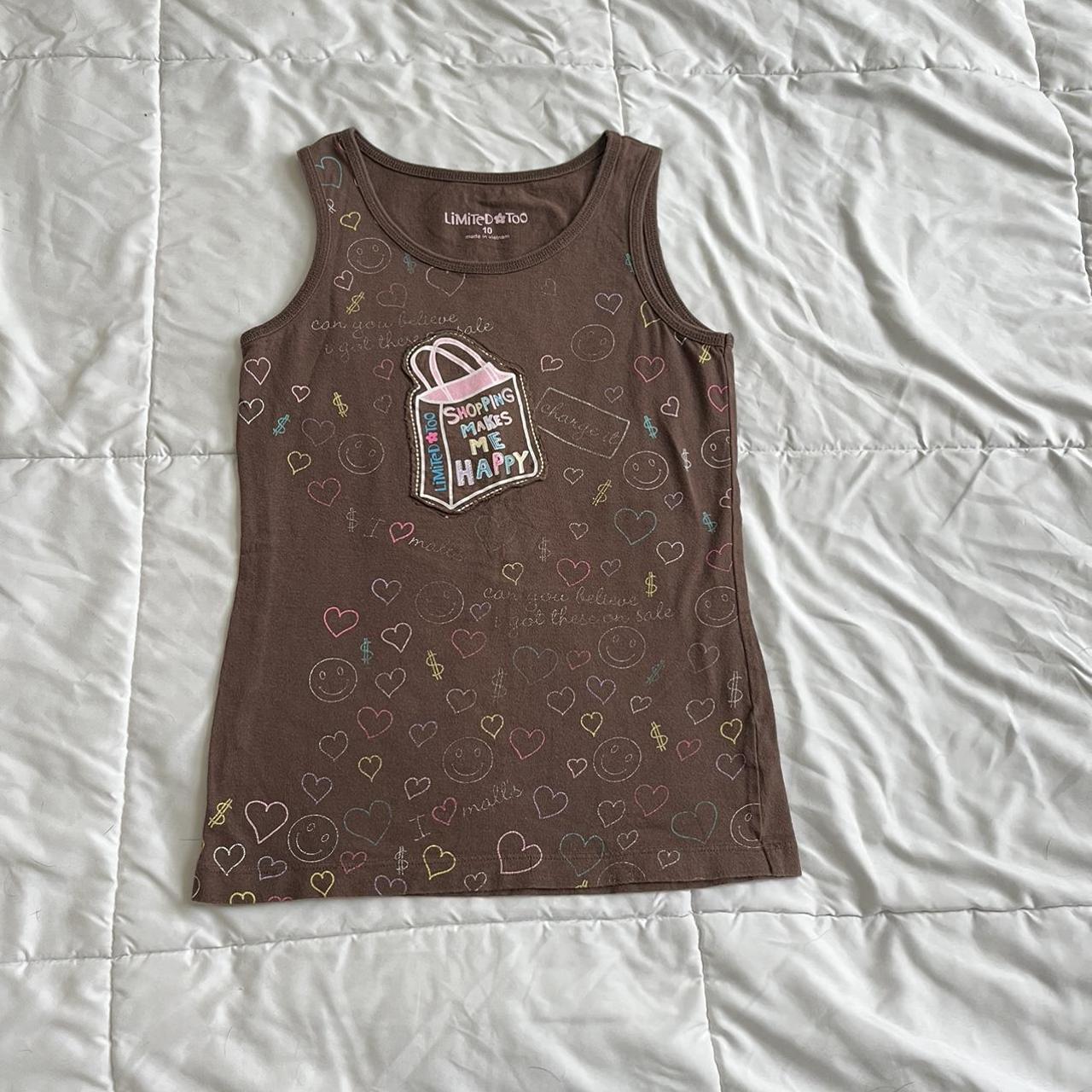 Limited Too Women's multi Vest | Depop