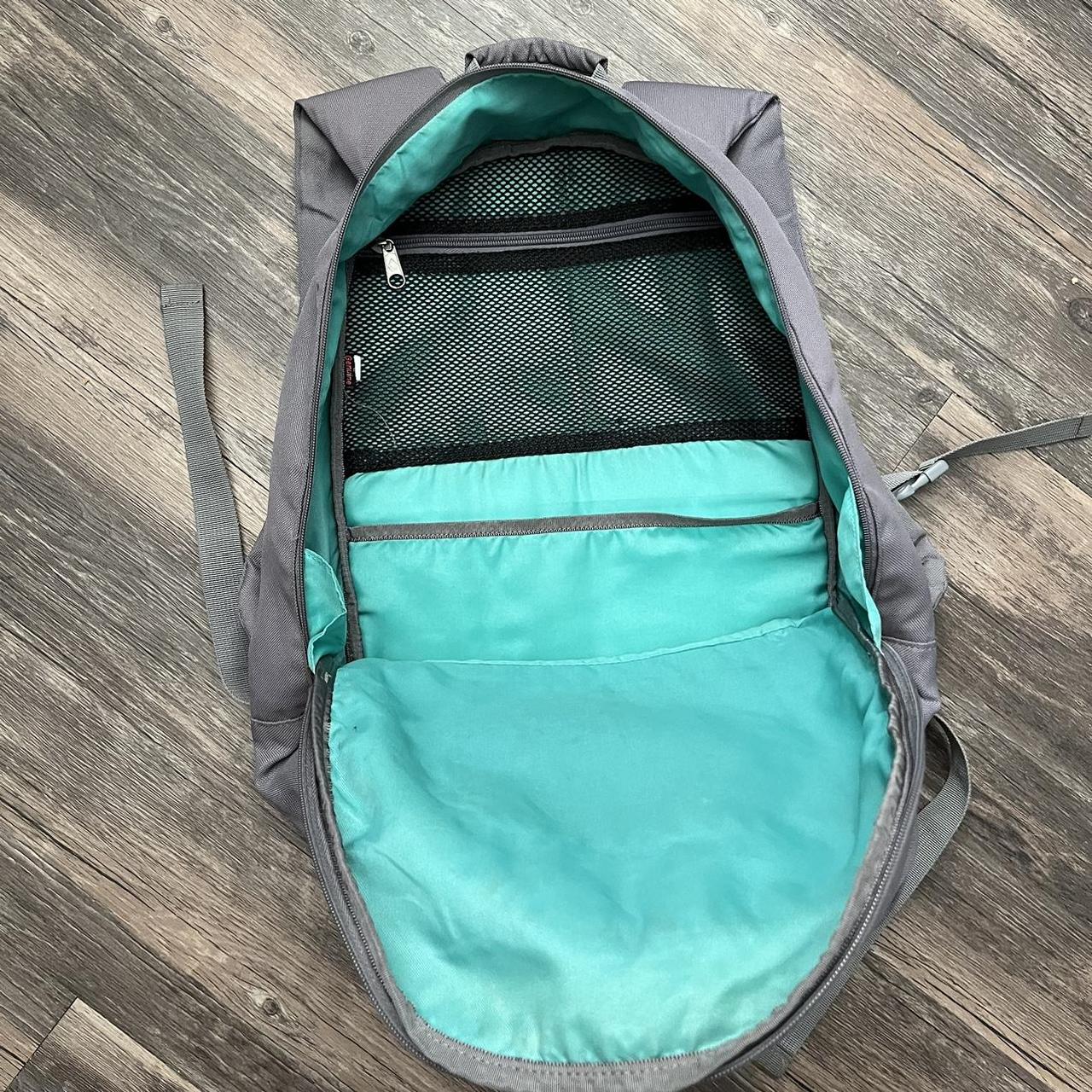 Volcom Y2K Vintage Backpack Grey/ Blue #volcom... - Depop