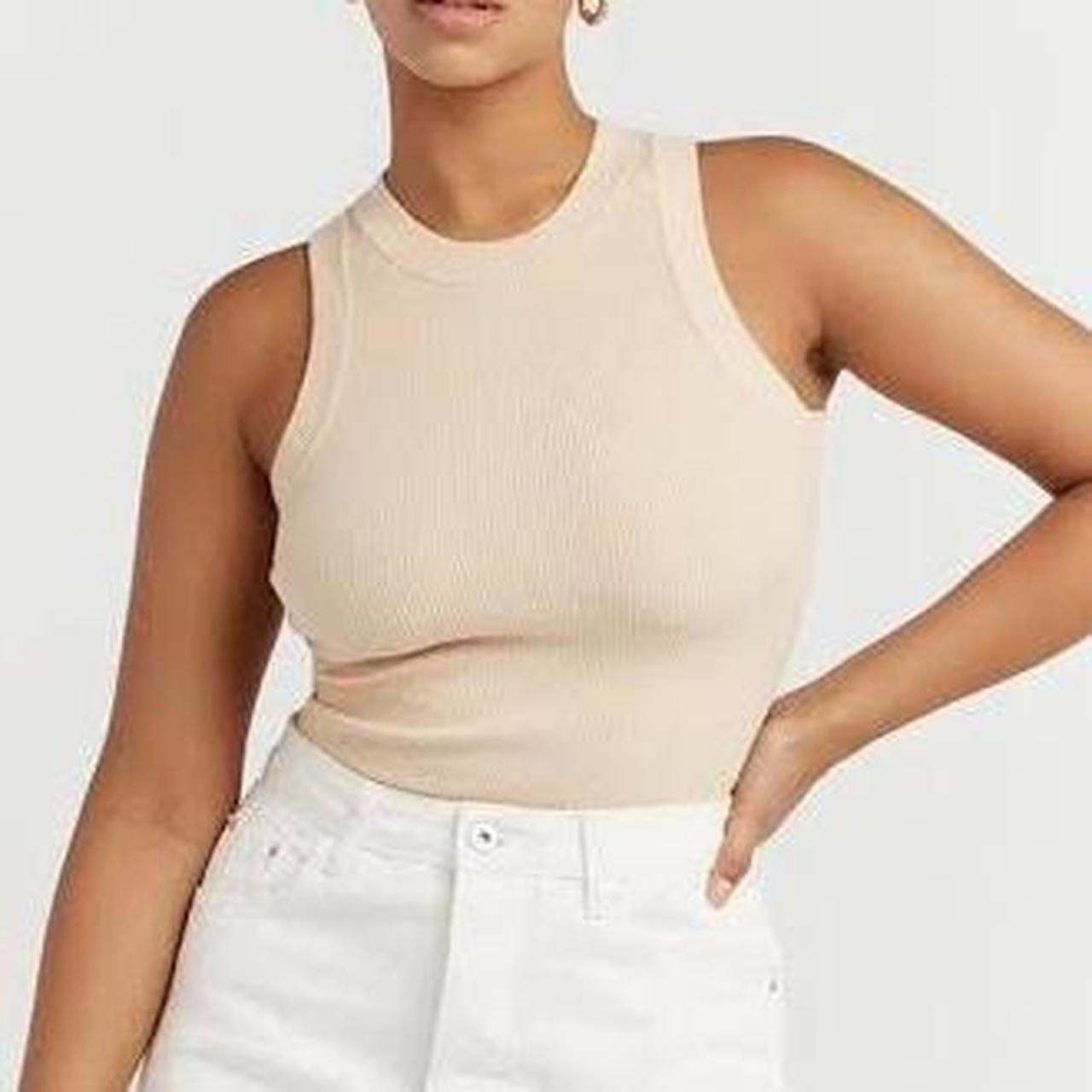 Dissh Knit Rib Tank Size - 8 Never worn - Depop