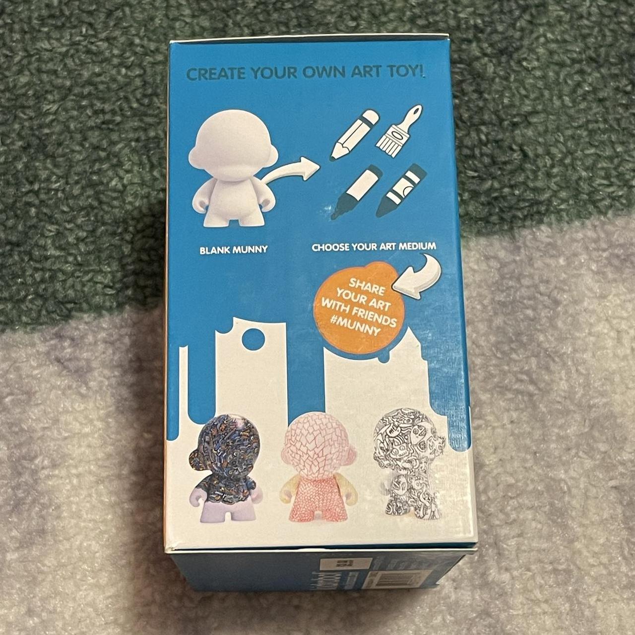 Kidrobot Munny World Mini Munny Create Your Own... - Depop