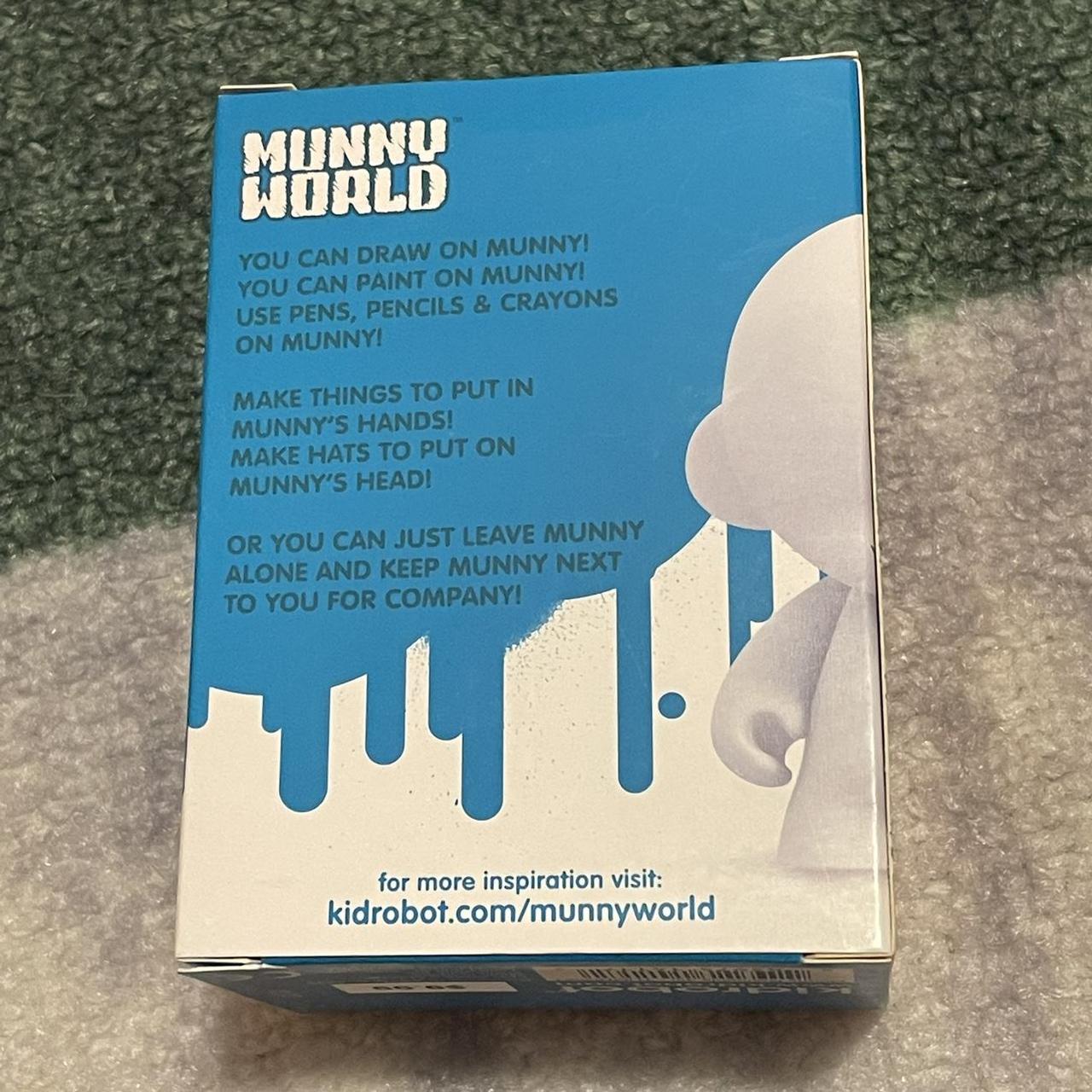 Kidrobot Munny World Mini Munny Create Your Own... - Depop