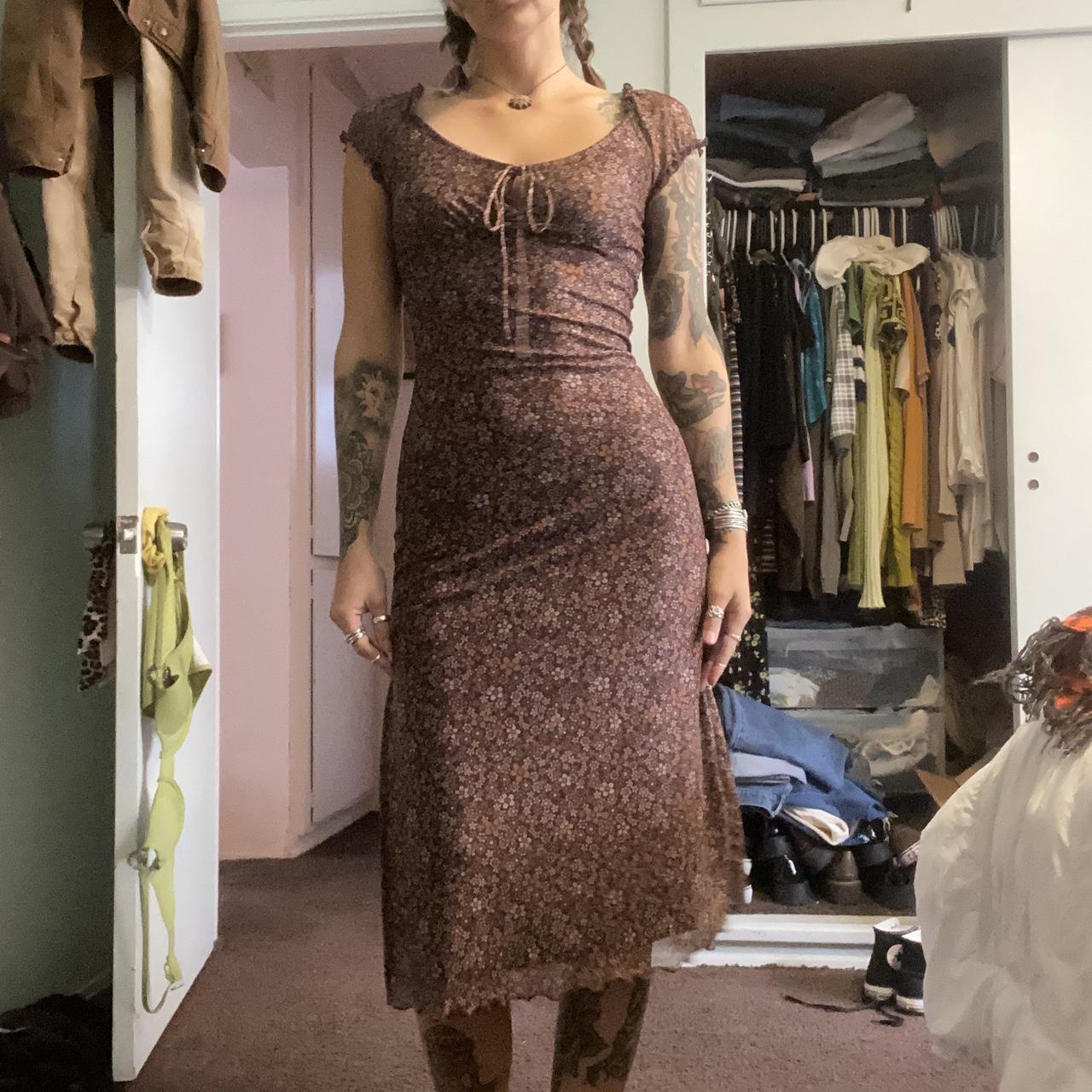 Motel Women's multi Dress | Depop