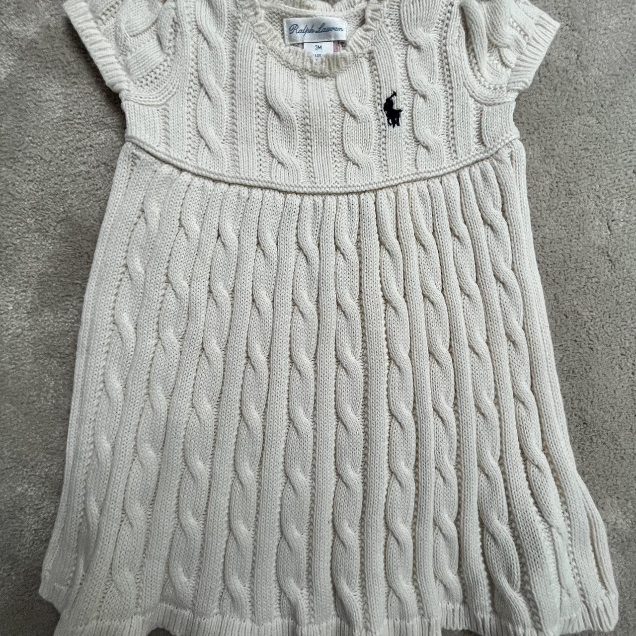 Genuine Ralph Lauren baby girl dress,off white... - Depop