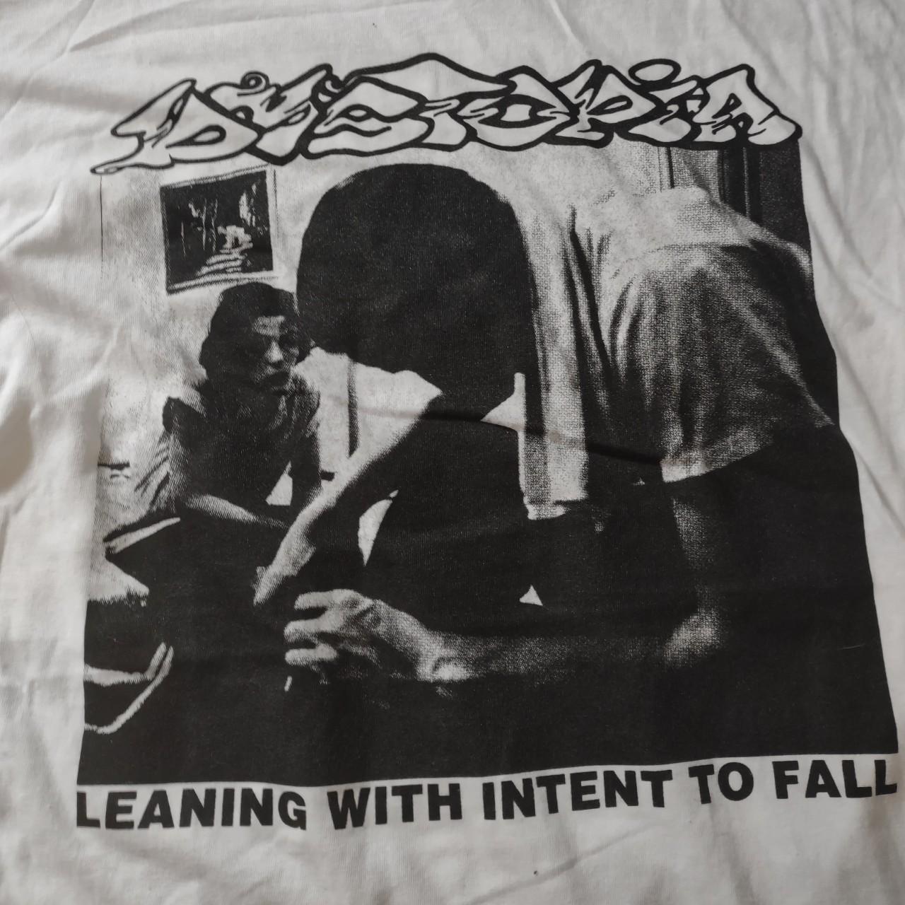 Dystopia band shirt white size medium good condition... - Depop