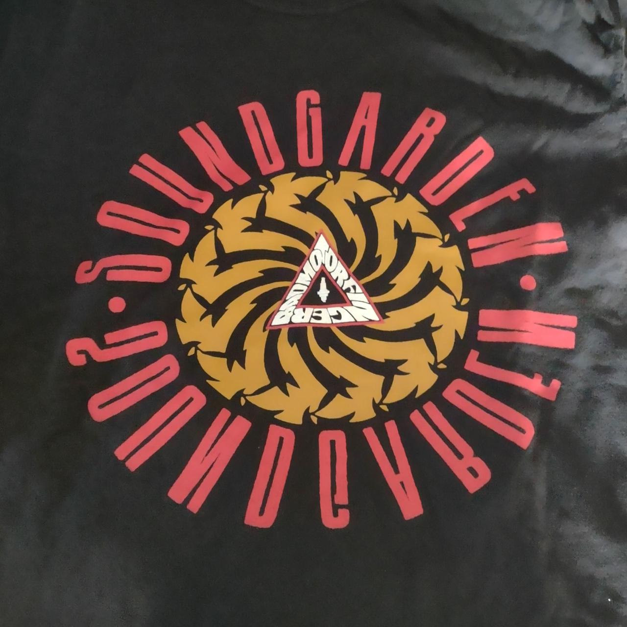 soundgarden badmotorfinger shirt size large printed... | Depop
