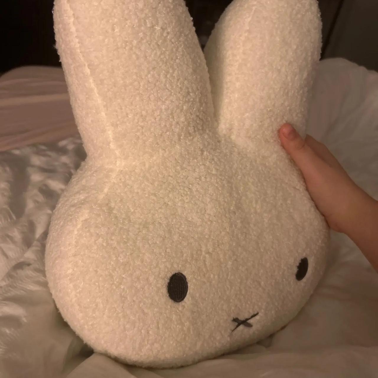 big miffy head pillow ! super cute 40x30cm in size... - Depop