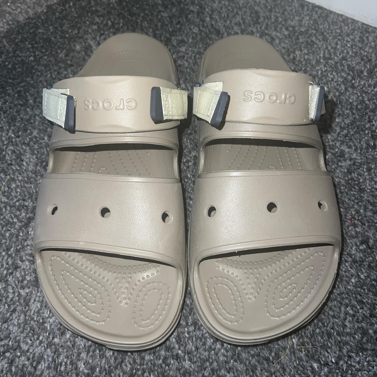 Mens Crocs sandals , almost new , only wore them for... - Depop