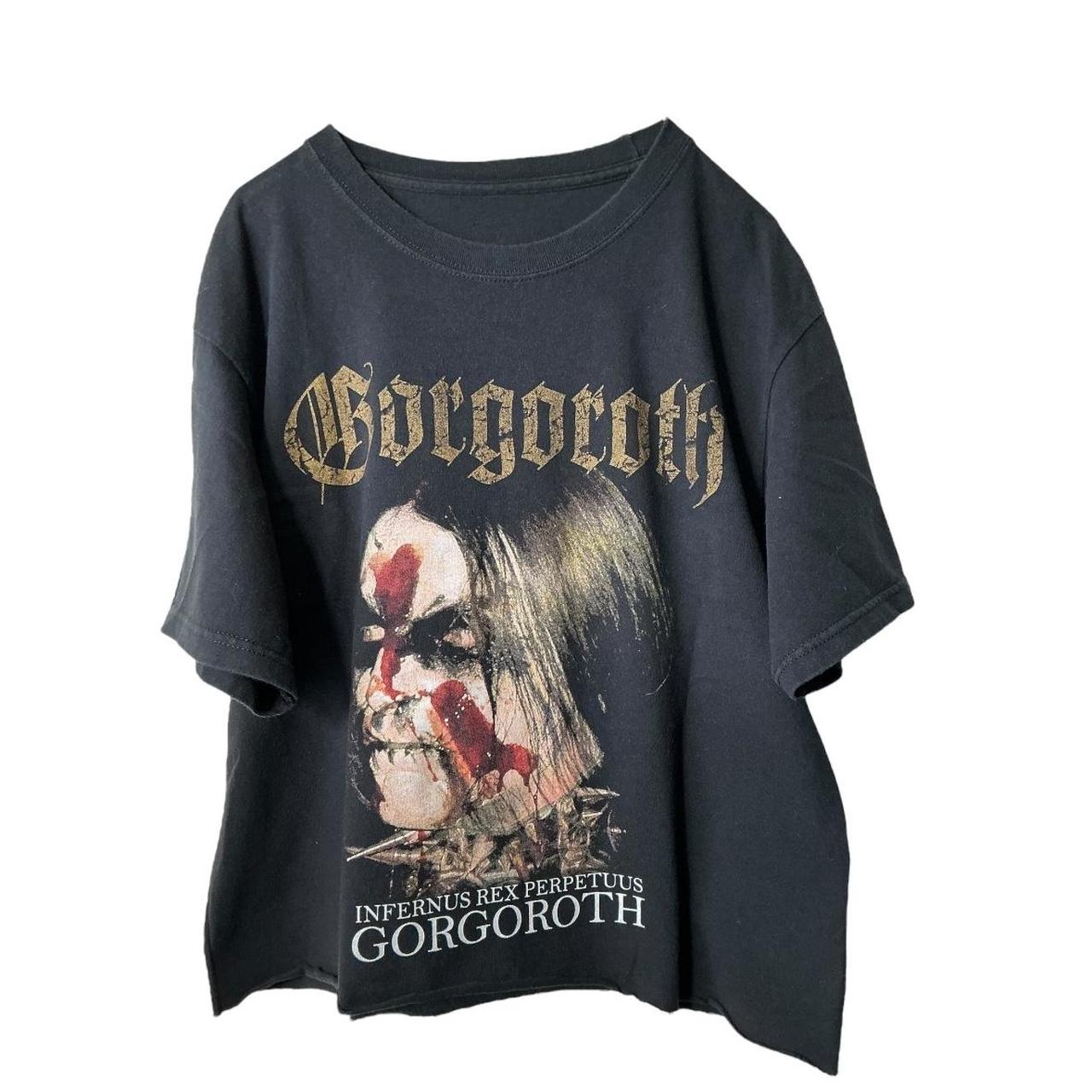 -Gorgoroth 'Infernus Rex Perpetuus' T shirt- Size:... - Depop