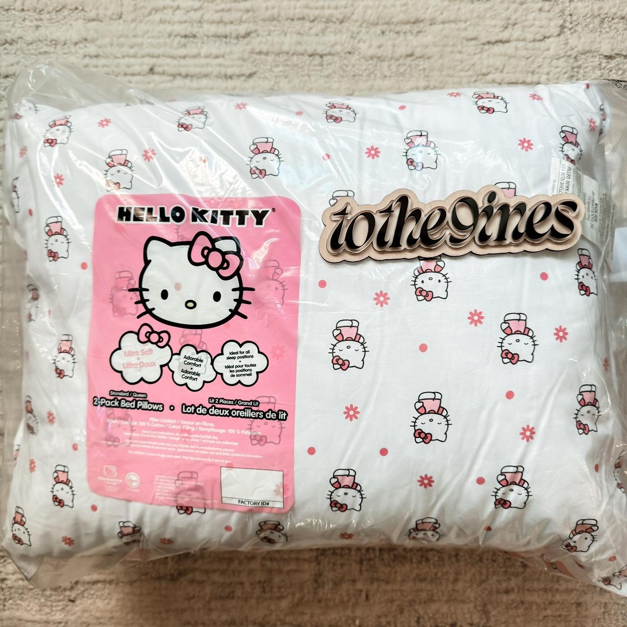 Hello Kitty Brand New Standard Pillow 2 Pack | Depop