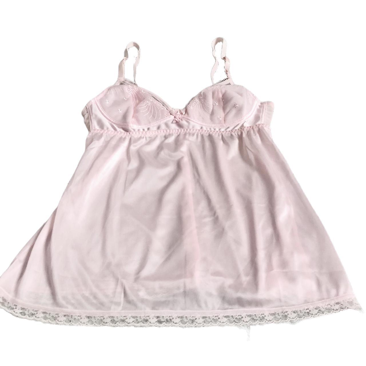 Japanese brand Baby pink cami top -Uk women’s Size... | Depop