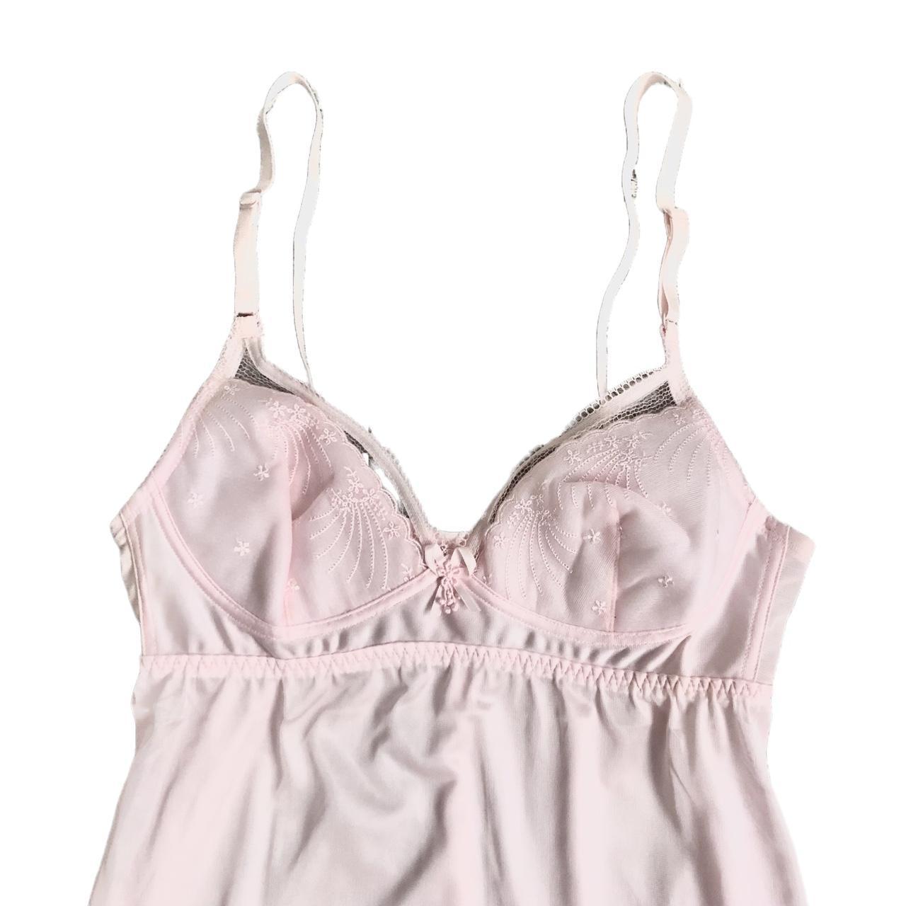 Japanese brand Baby pink cami top -Uk women’s Size... | Depop